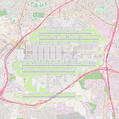 Airport Atlanta United States - 3D Model by clickshop3d