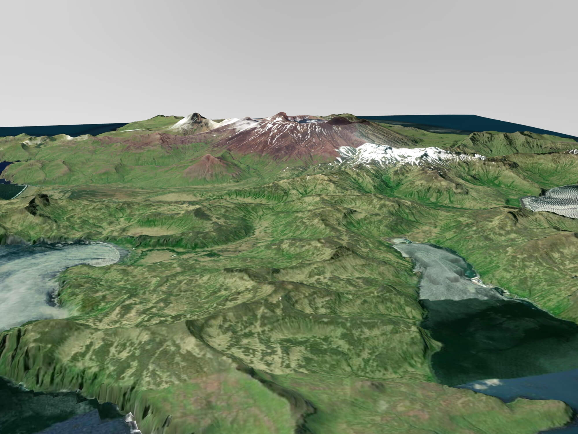Akutan Island Alaska USA - 3D Model by clickshop3d