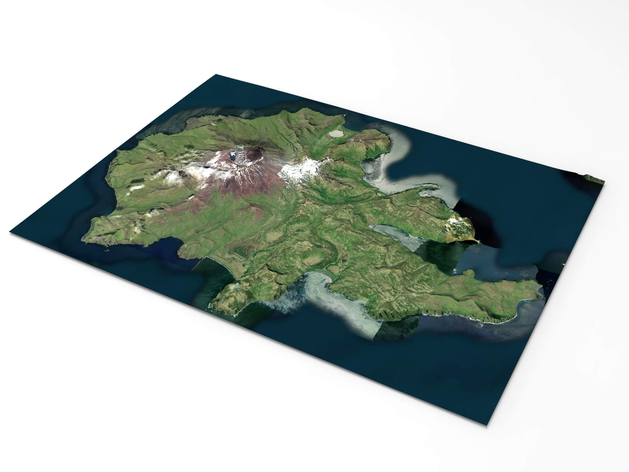 Akutan Island Alaska USA - 3D Model by clickshop3d