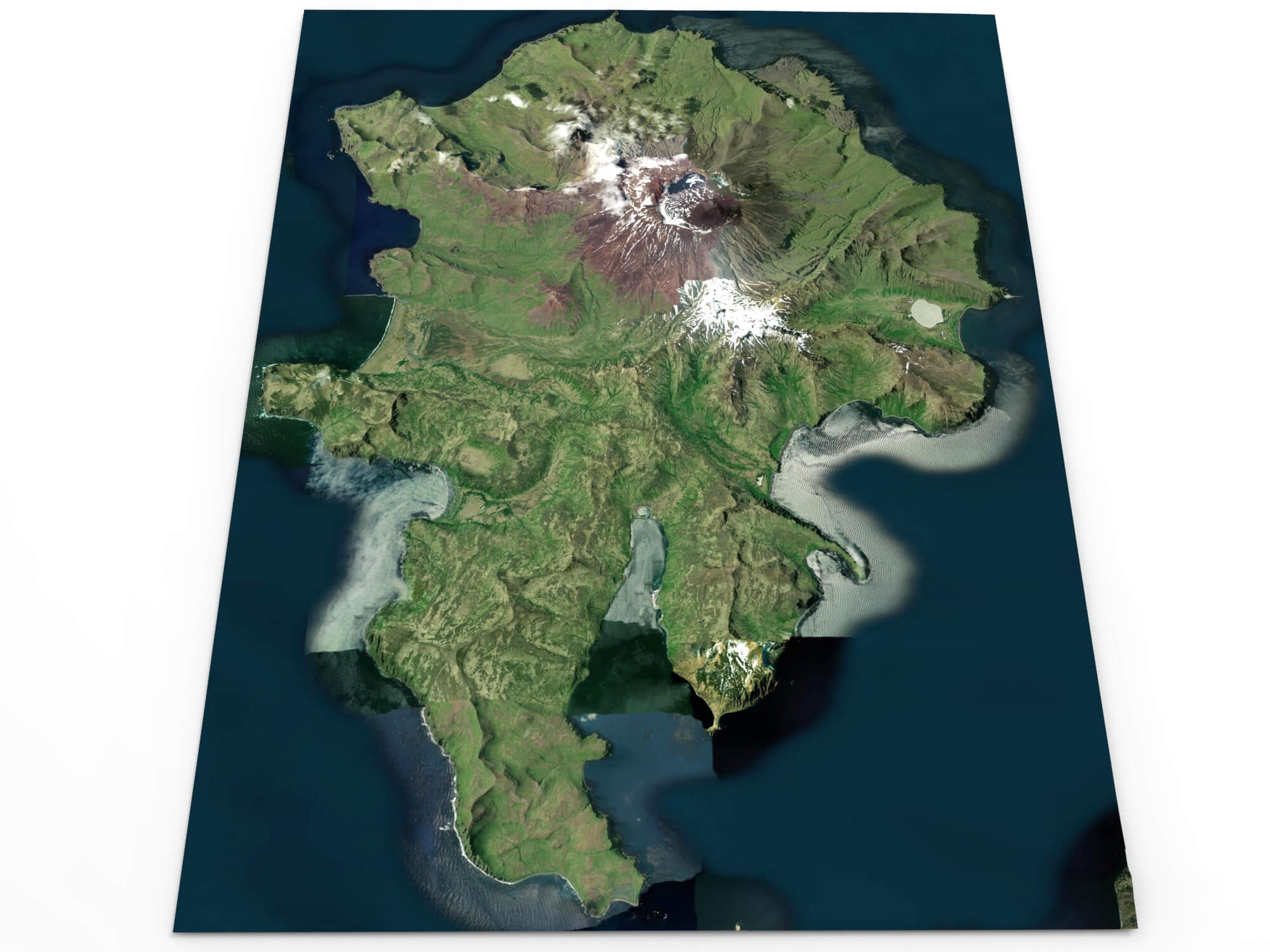 Akutan Island Alaska USA - 3D Model by clickshop3d