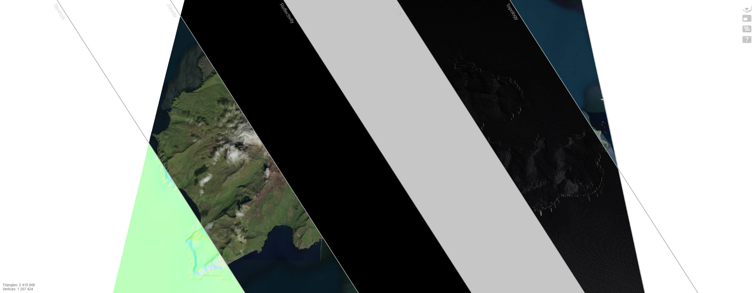 Akutan Island Alaska USA - 3D Model by clickshop3d