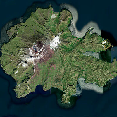 Akutan Island Alaska USA - 3D Model by clickshop3d