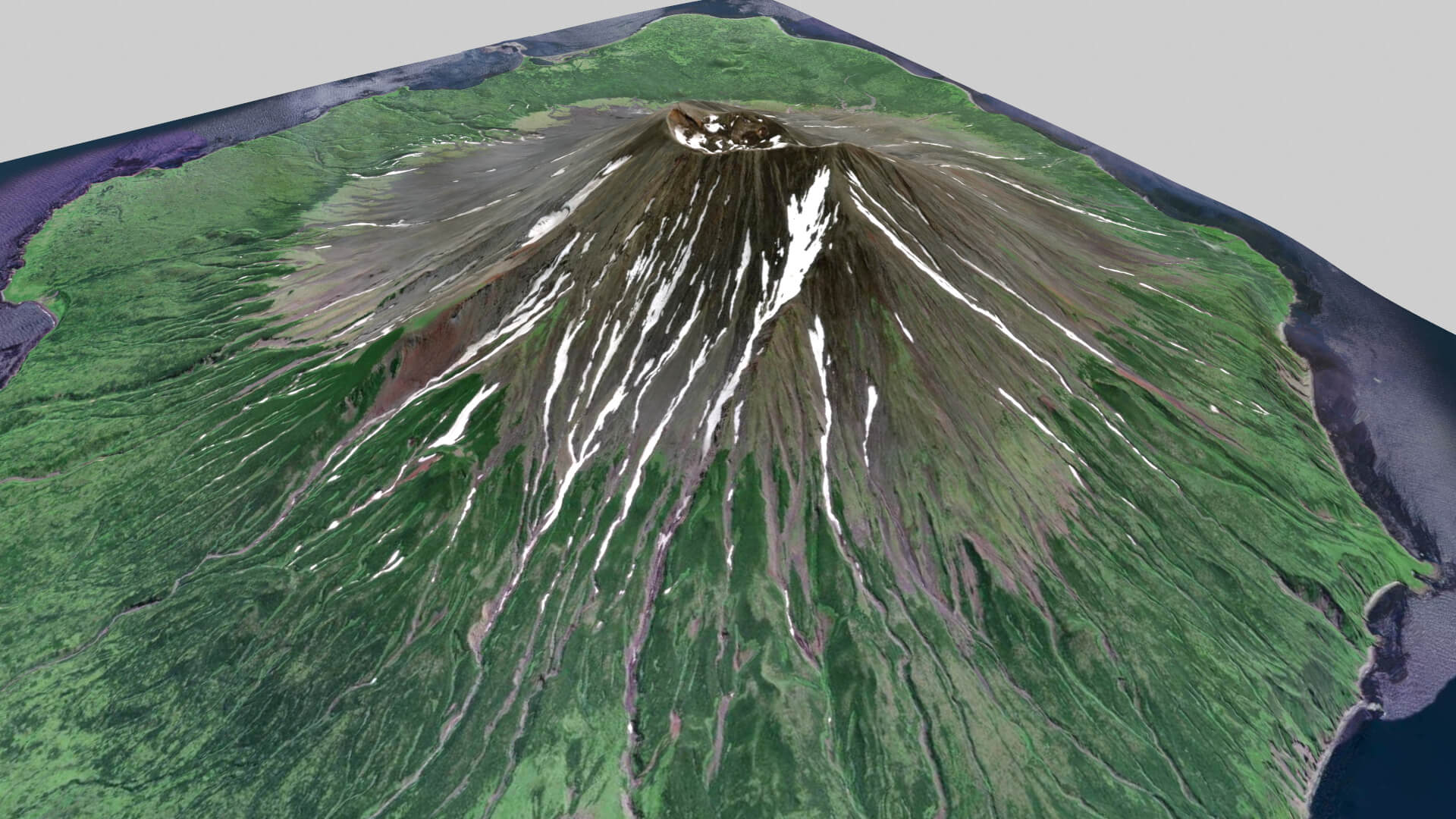 Atlasov Islandc Kuril Islands - 3D Model by clickshop3d