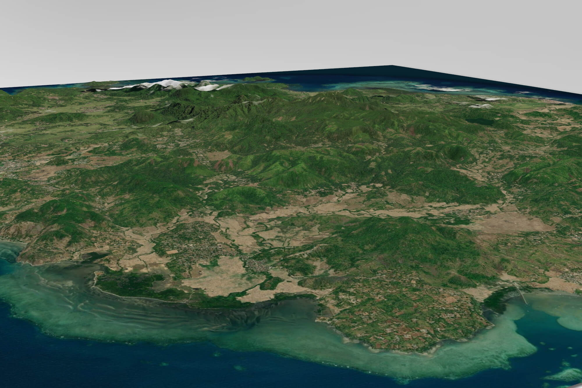 Bawean Island Indonesia - 3D Model by clickshop3d