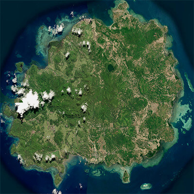 Bawean Island Indonesia - 3D Model by clickshop3d