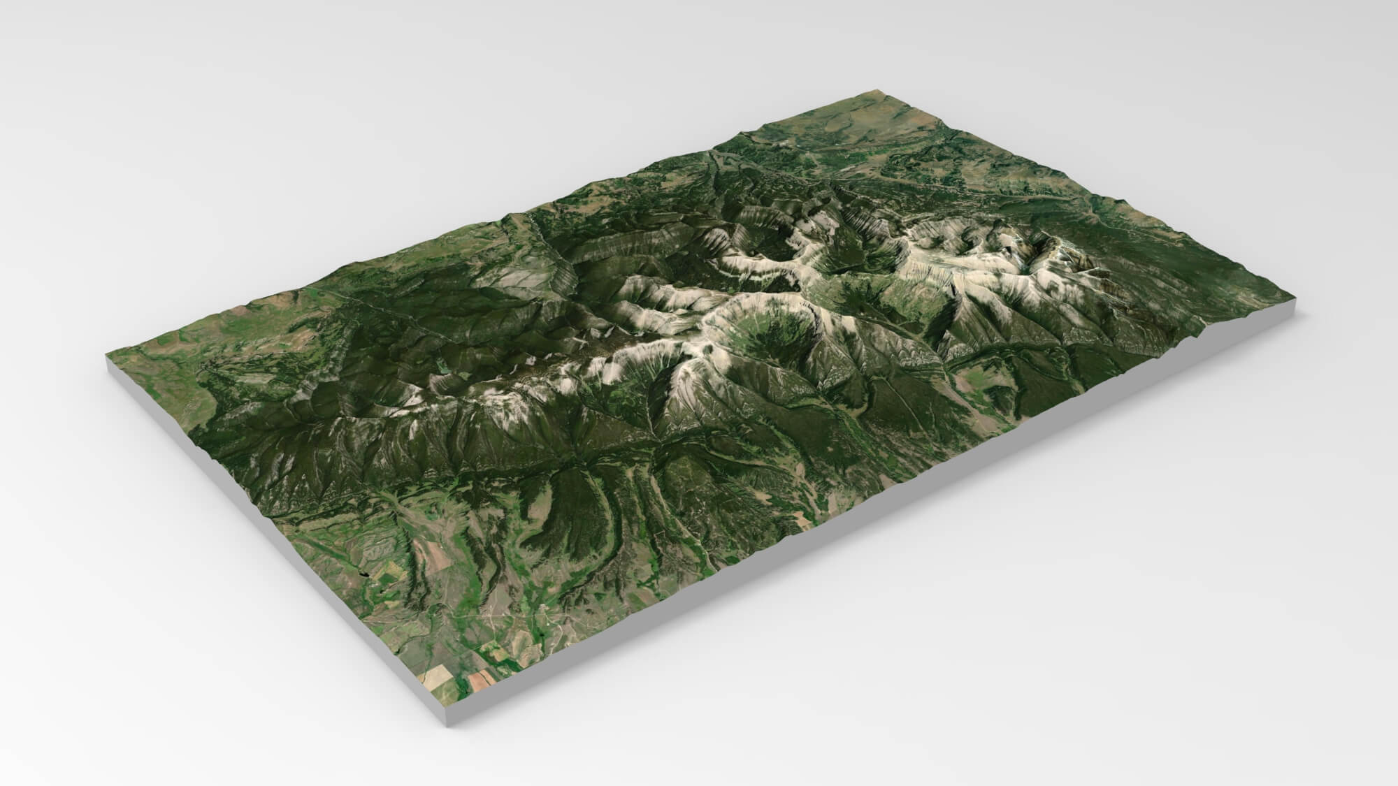 Big Snowy Wilderness Study Area - 3D Model by clickshop3d
