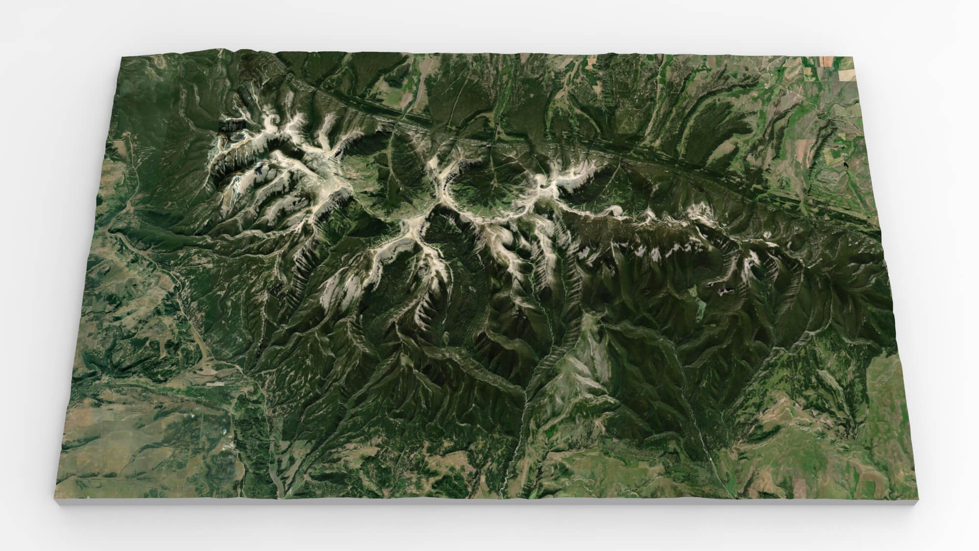 Big Snowy Wilderness Study Area - 3D Model by clickshop3d
