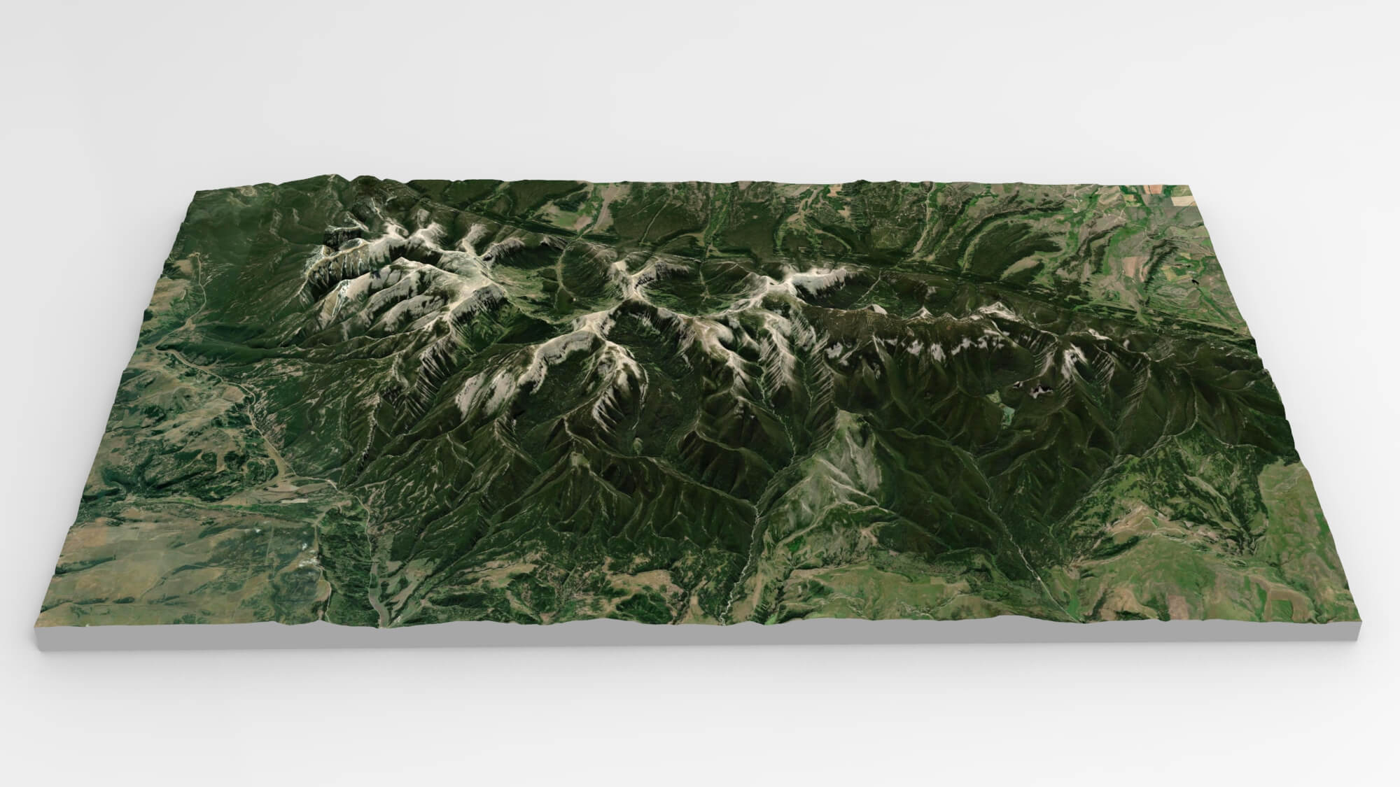 Big Snowy Wilderness Study Area - 3D Model by clickshop3d