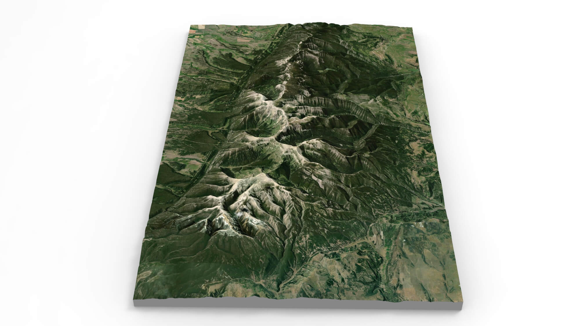 Big Snowy Wilderness Study Area - 3D Model by clickshop3d