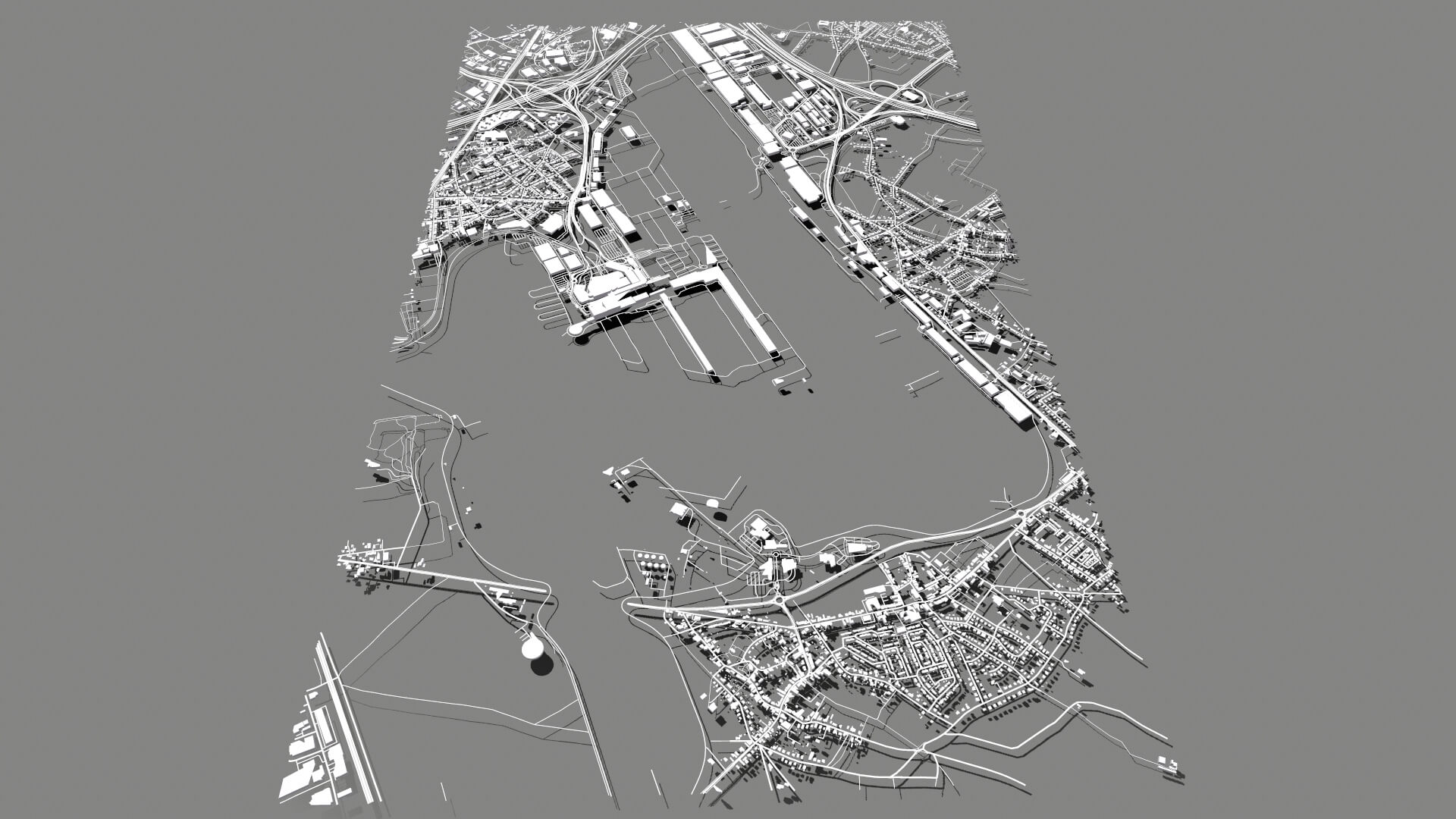 Brussels Airport Belgium - 3D Model by clickshop3d