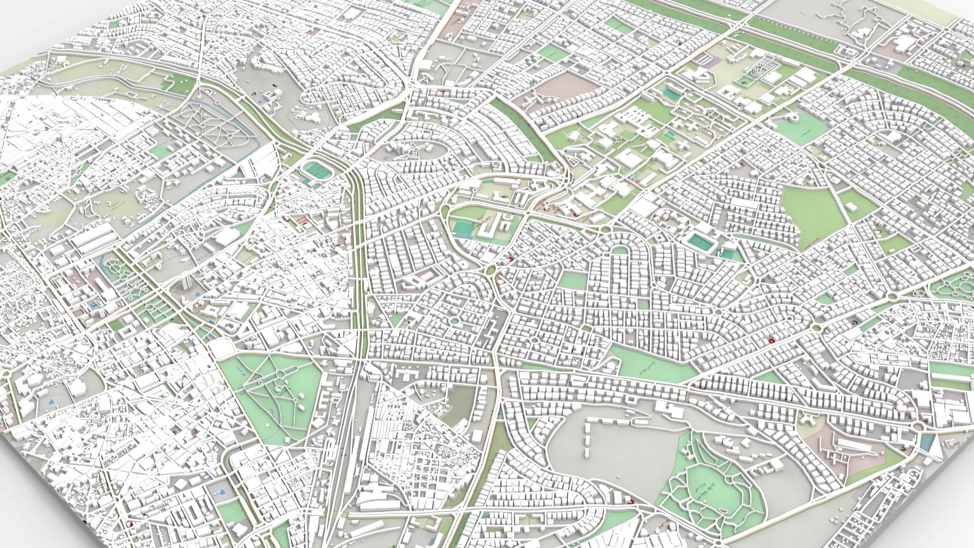 Cityscape Aleppo Syria - 3D Model by clickshop3d