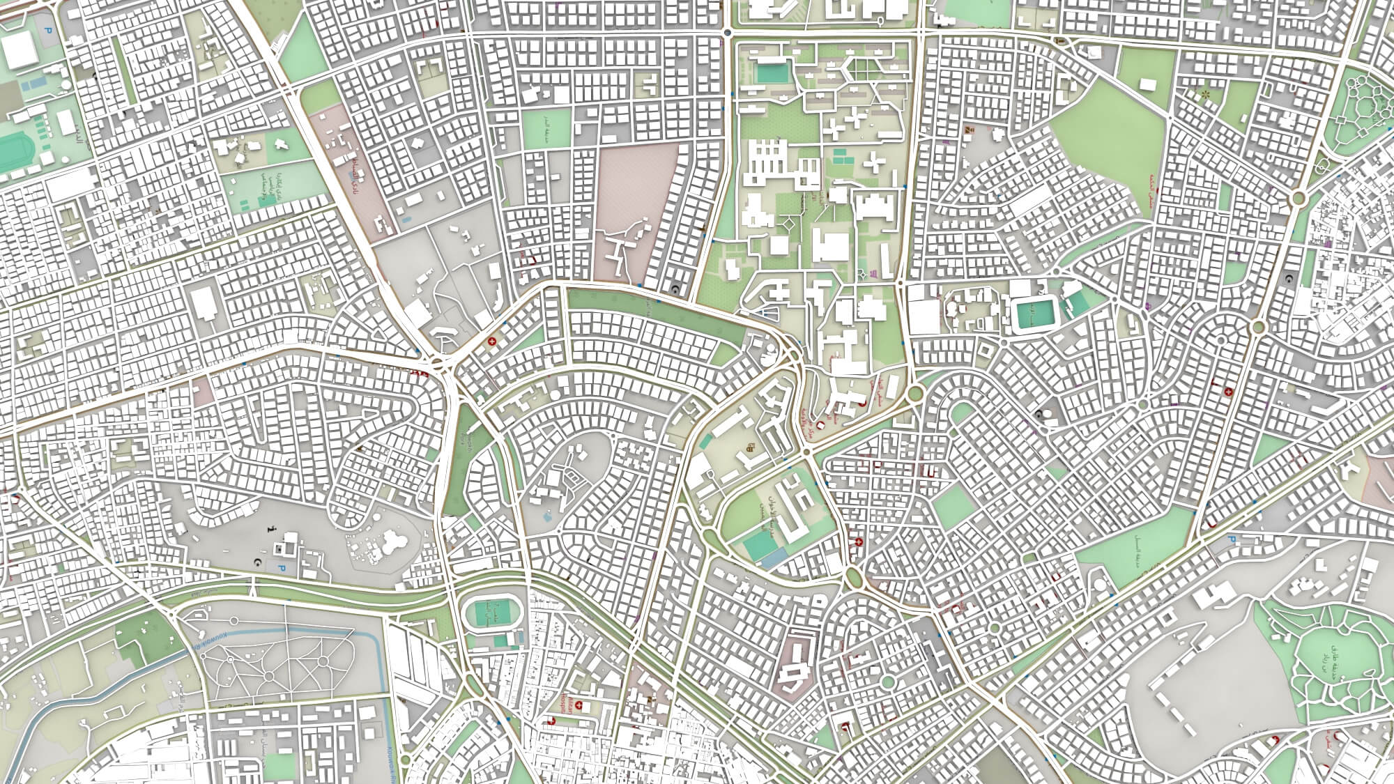 Cityscape Aleppo Syria - 3D Model by clickshop3d