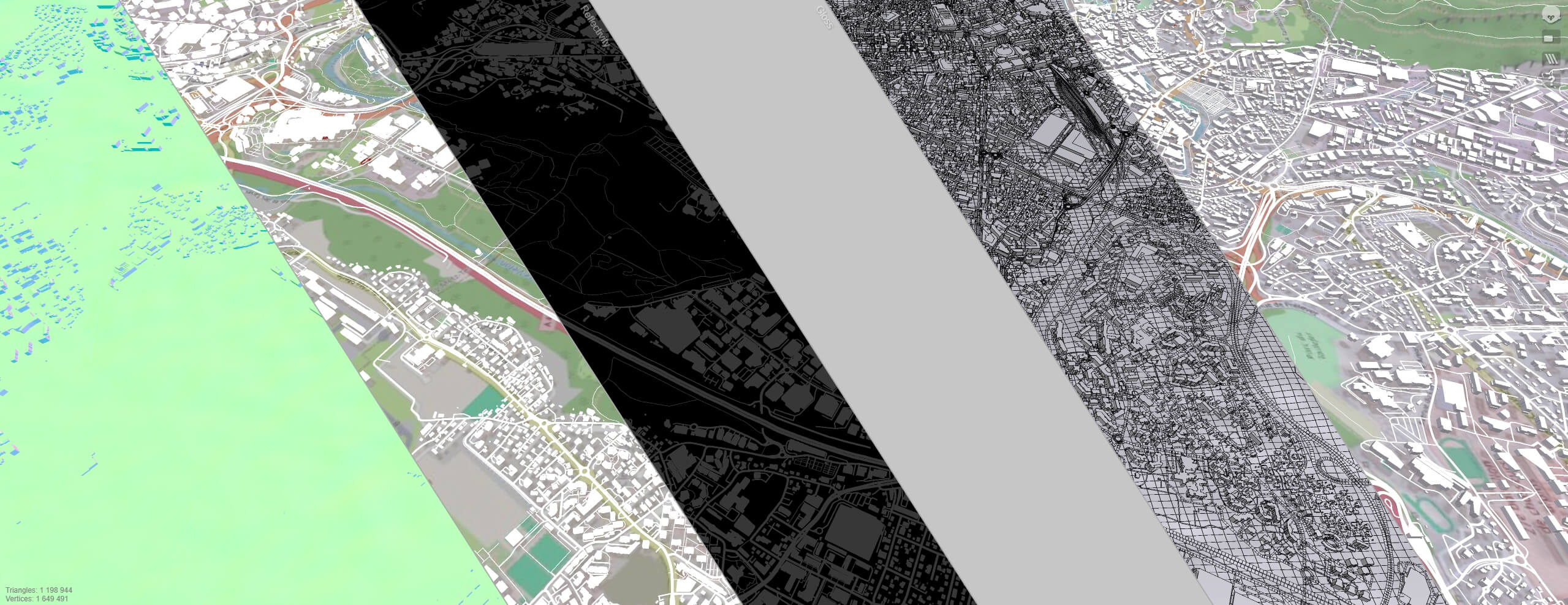 Cityscape Annecy France - 3D Model by clickshop3d