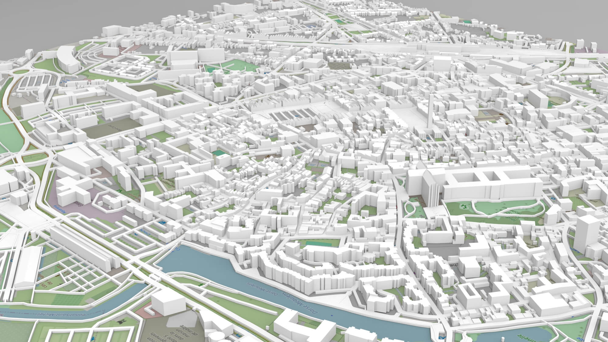 Cityscape Arras France - 3D Model by clickshop3d