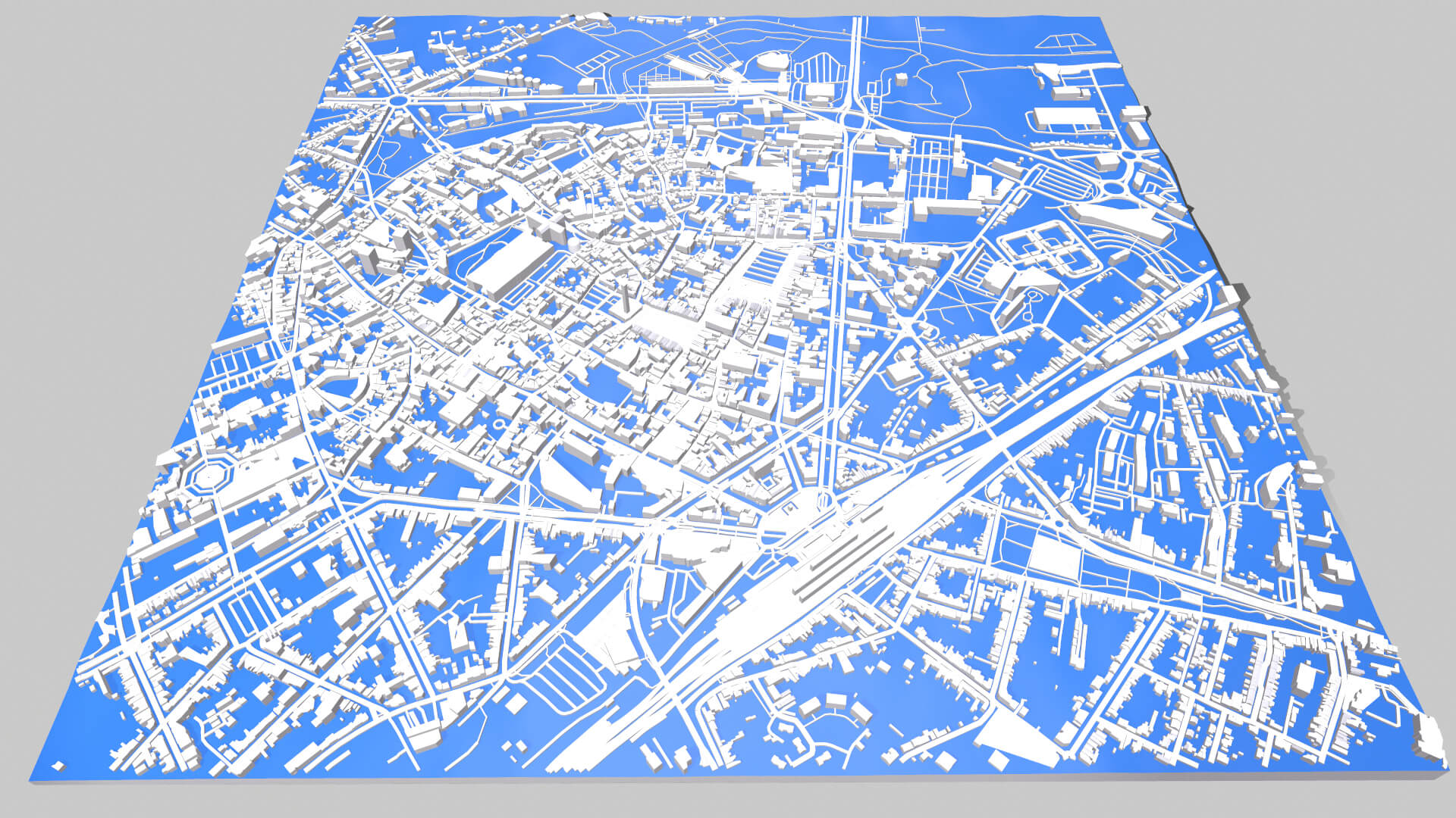 Cityscape Arras France - 3D Model by clickshop3d