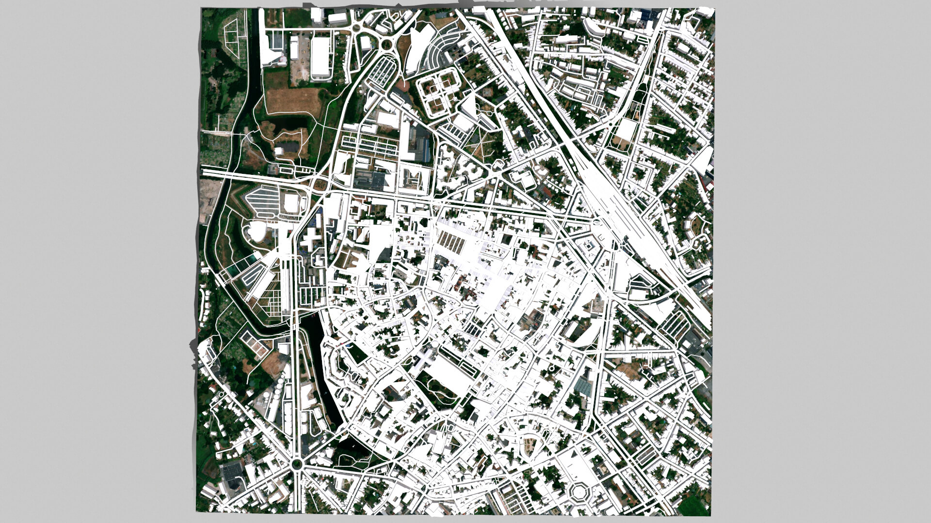 Cityscape Arras France - 3D Model by clickshop3d