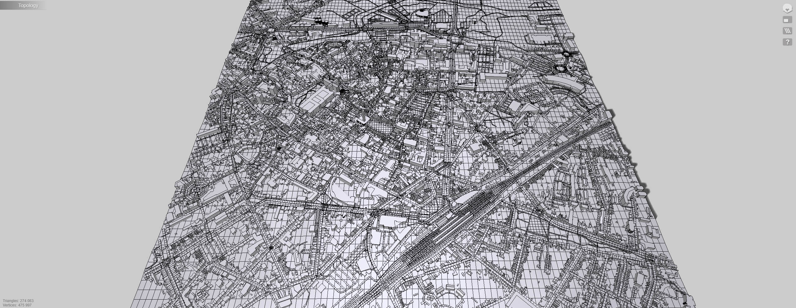 Cityscape Arras France - 3D Model by clickshop3d