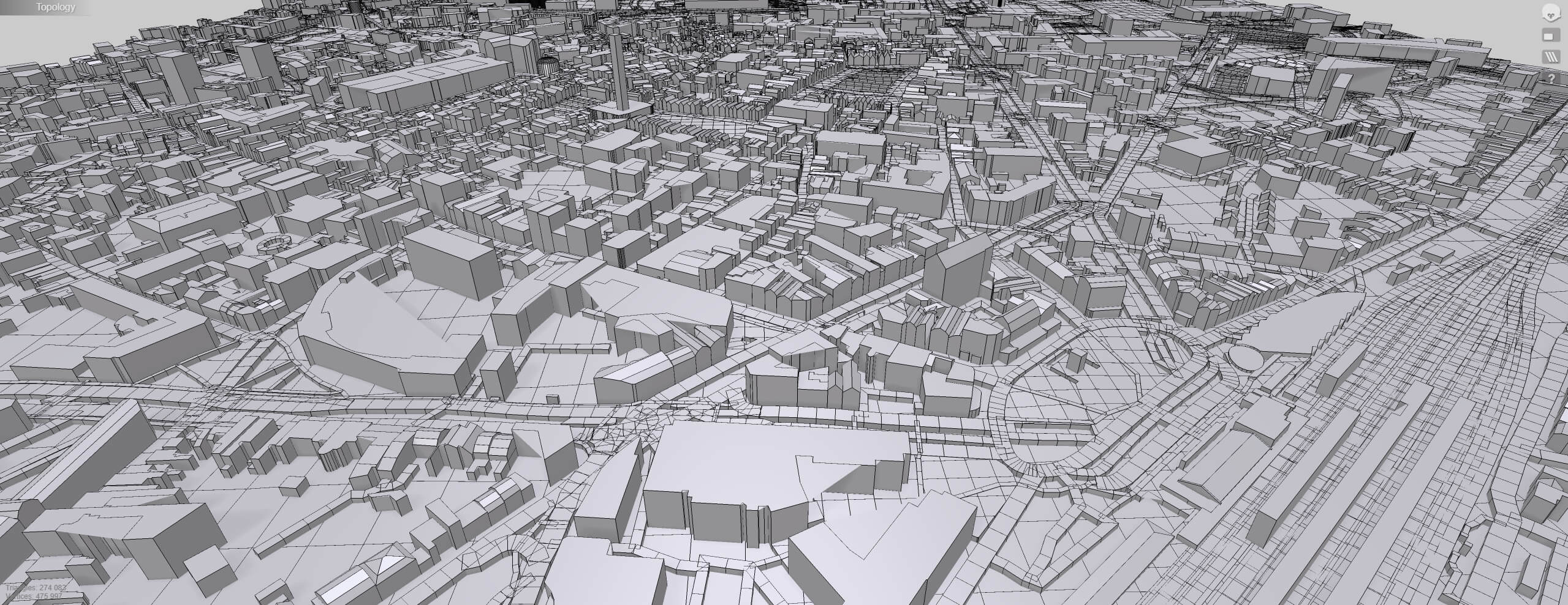 Cityscape Arras France - 3D Model by clickshop3d