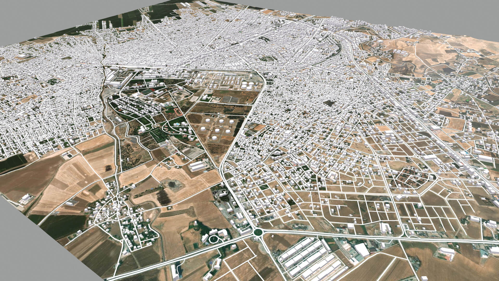 Cityscape Batman Turkey - 3D Model by clickshop3d