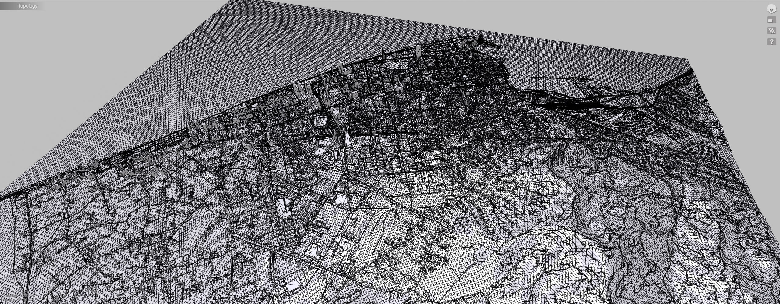 Cityscape Batumi Georgia - 3D Model by clickshop3d