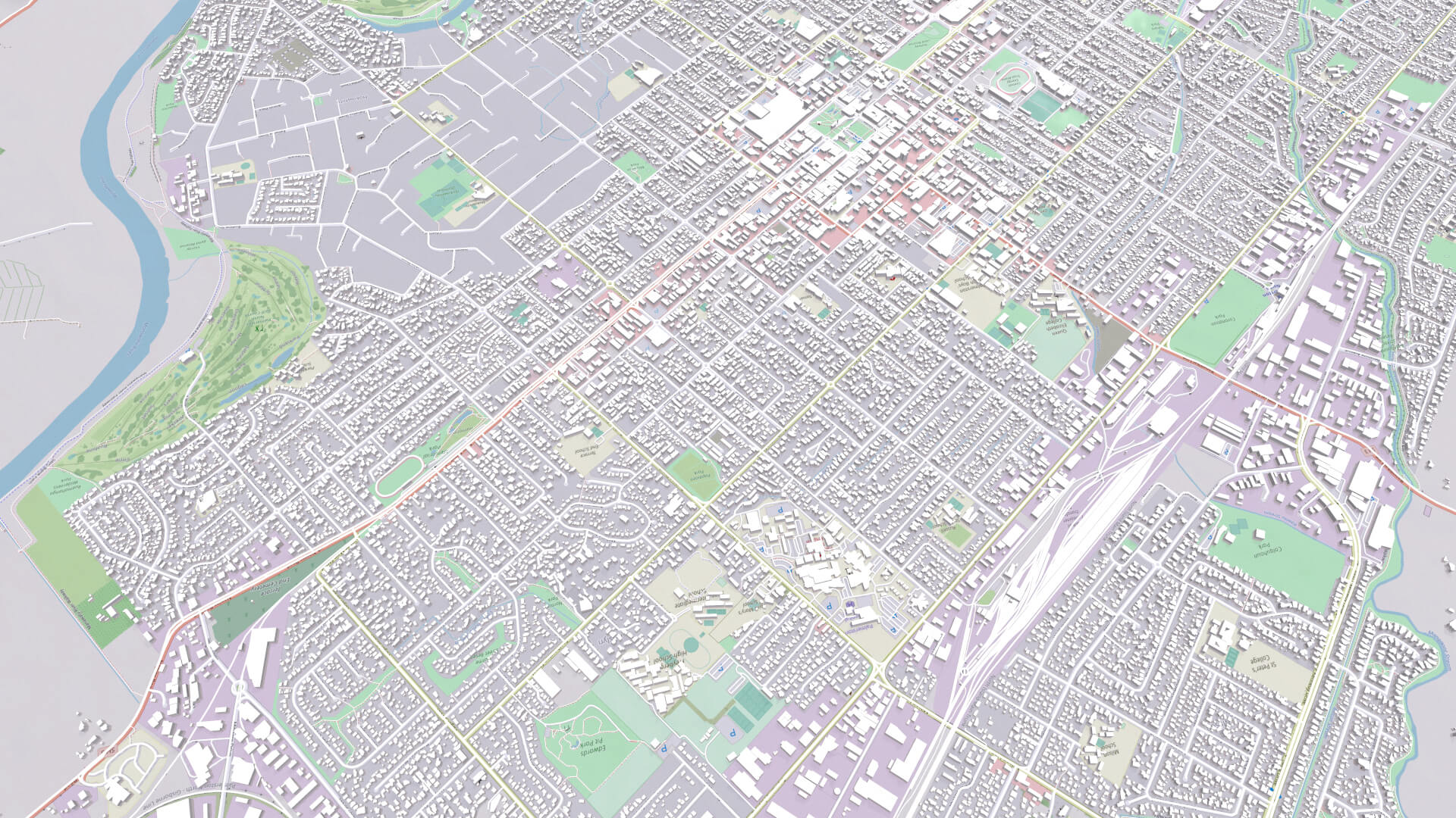 Cityscape Beer Sheva Israel - 3D Model by clickshop3d
