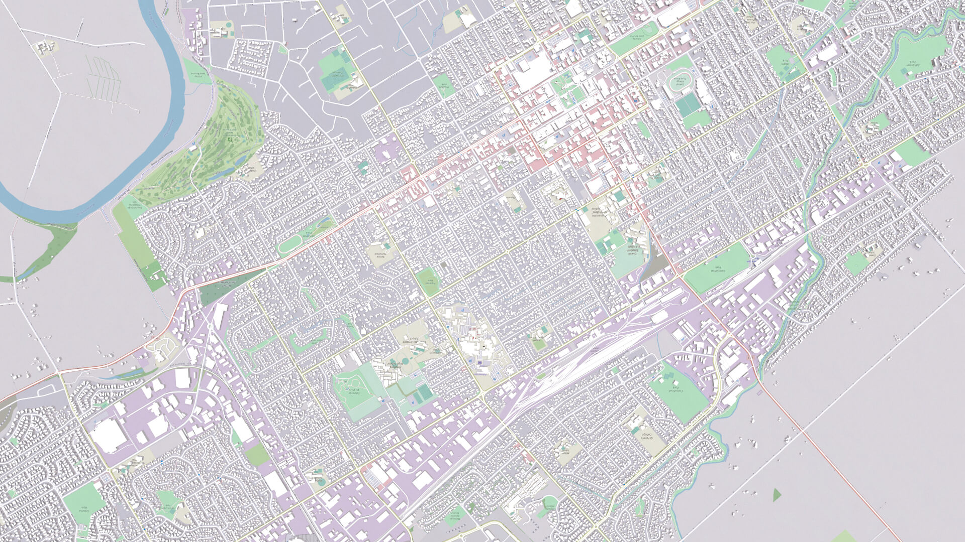 Cityscape Beer Sheva Israel - 3D Model by clickshop3d