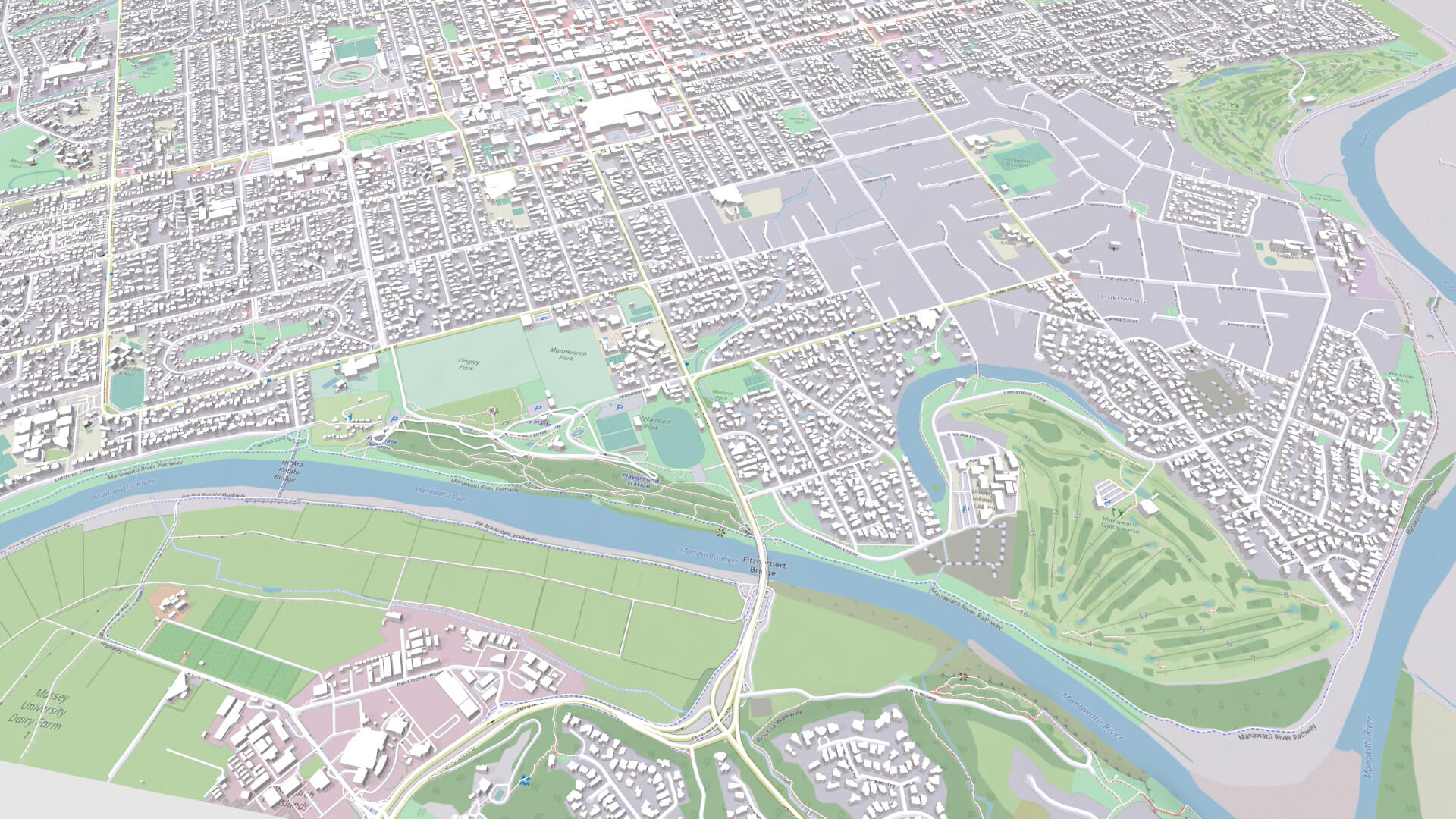 Cityscape Beer Sheva Israel - 3D Model by clickshop3d