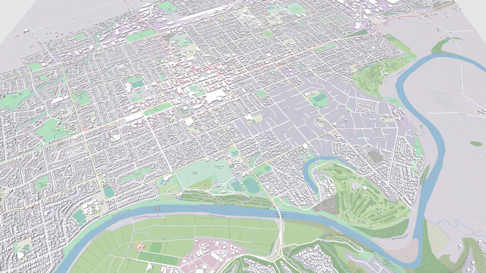 Cityscape Beer Sheva Israel - 3D Model by clickshop3d