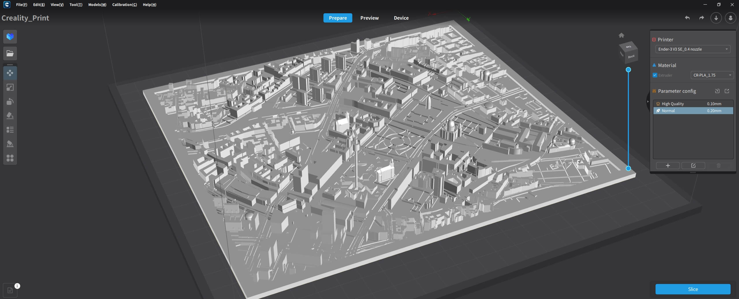 Cityscape Berlin Germany Fragment City Berliner Fernsehturm - 3D Model ...