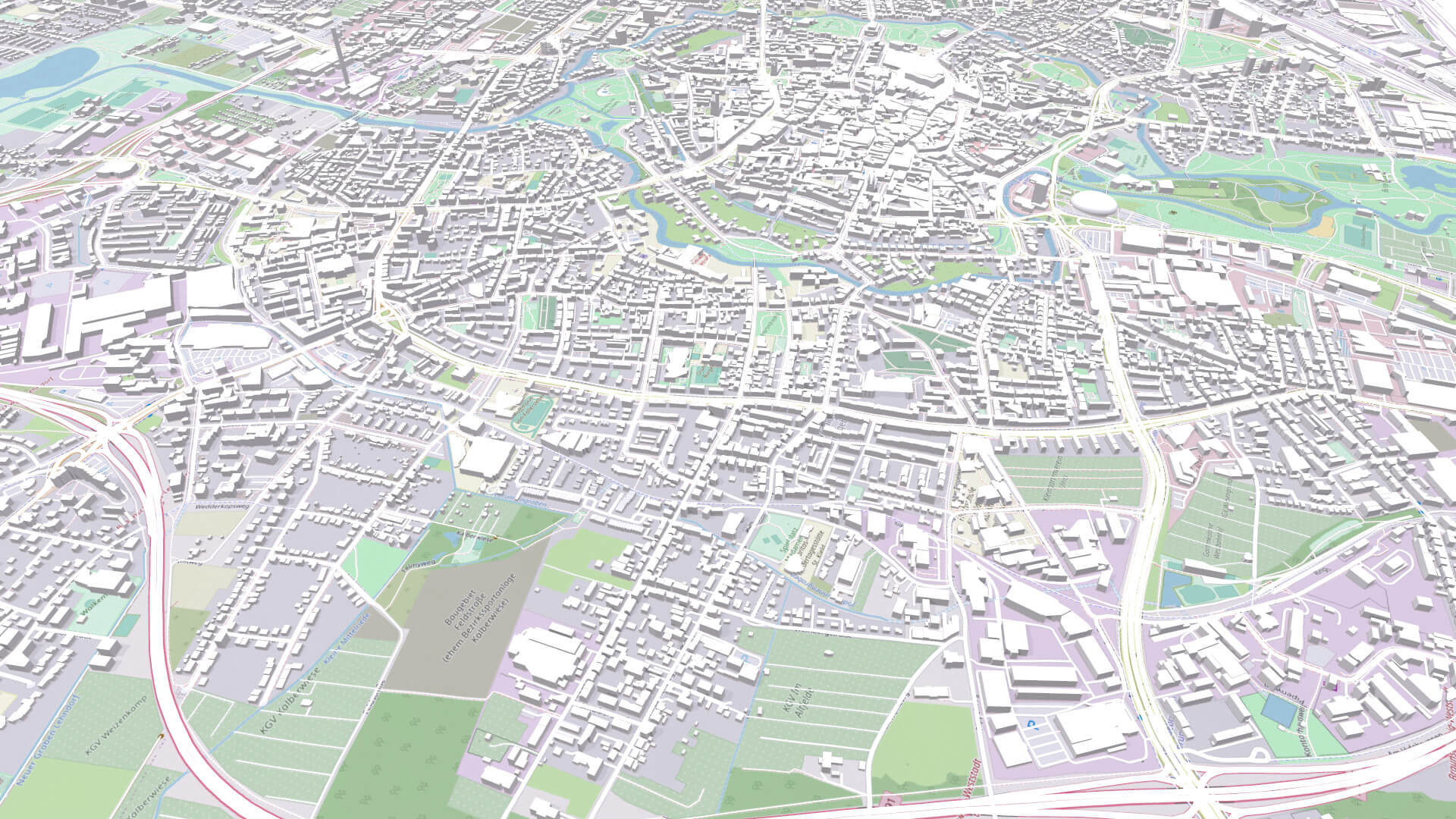 Cityscape Brunswick German - 3D Model by clickshop3d