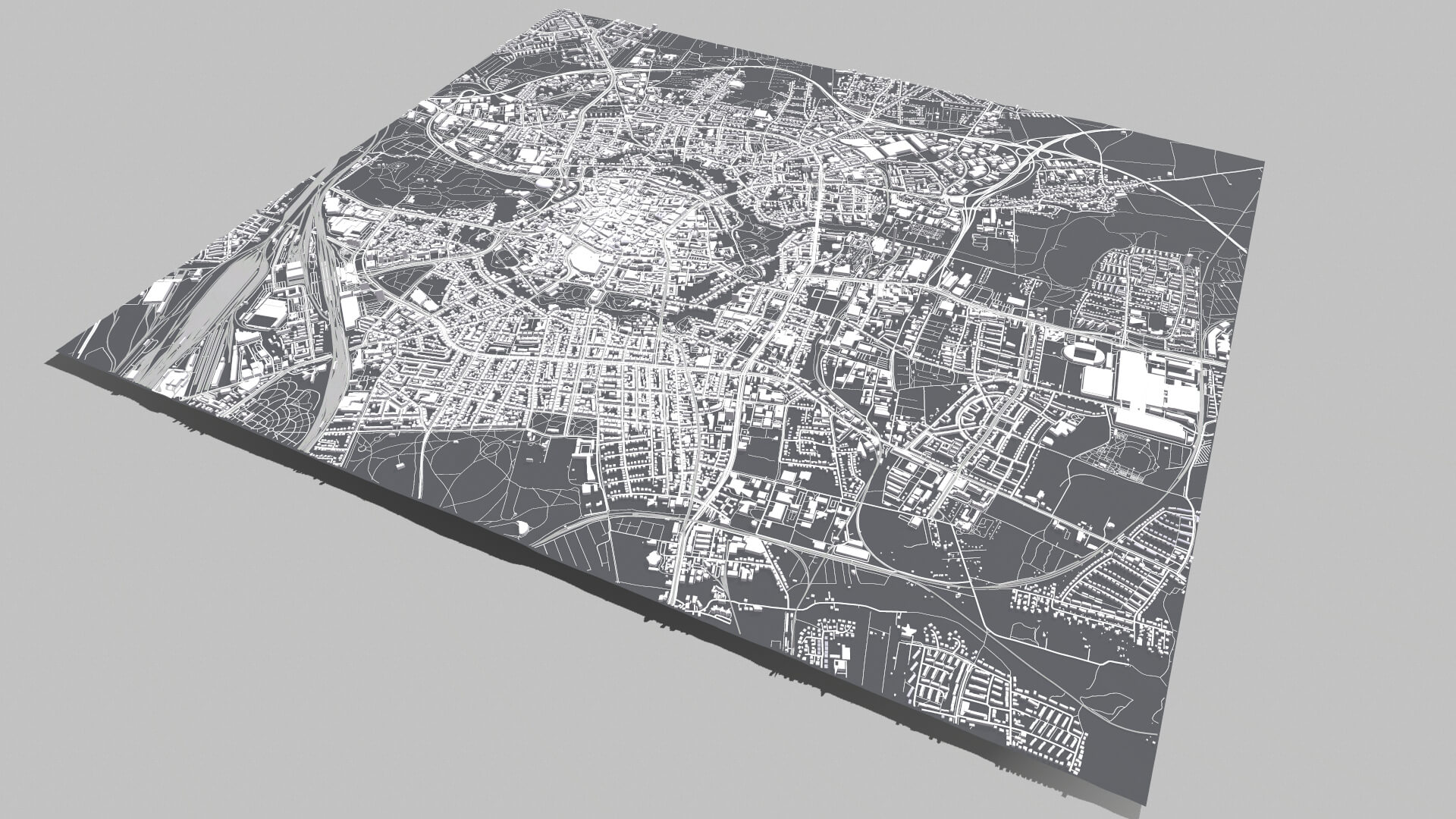 Cityscape Brunswick German - 3D Model by clickshop3d