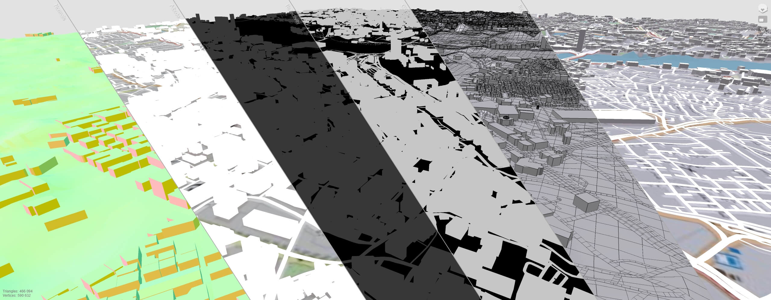 Cityscape Cairo Egypt Fragment City - 3D Model by clickshop3d