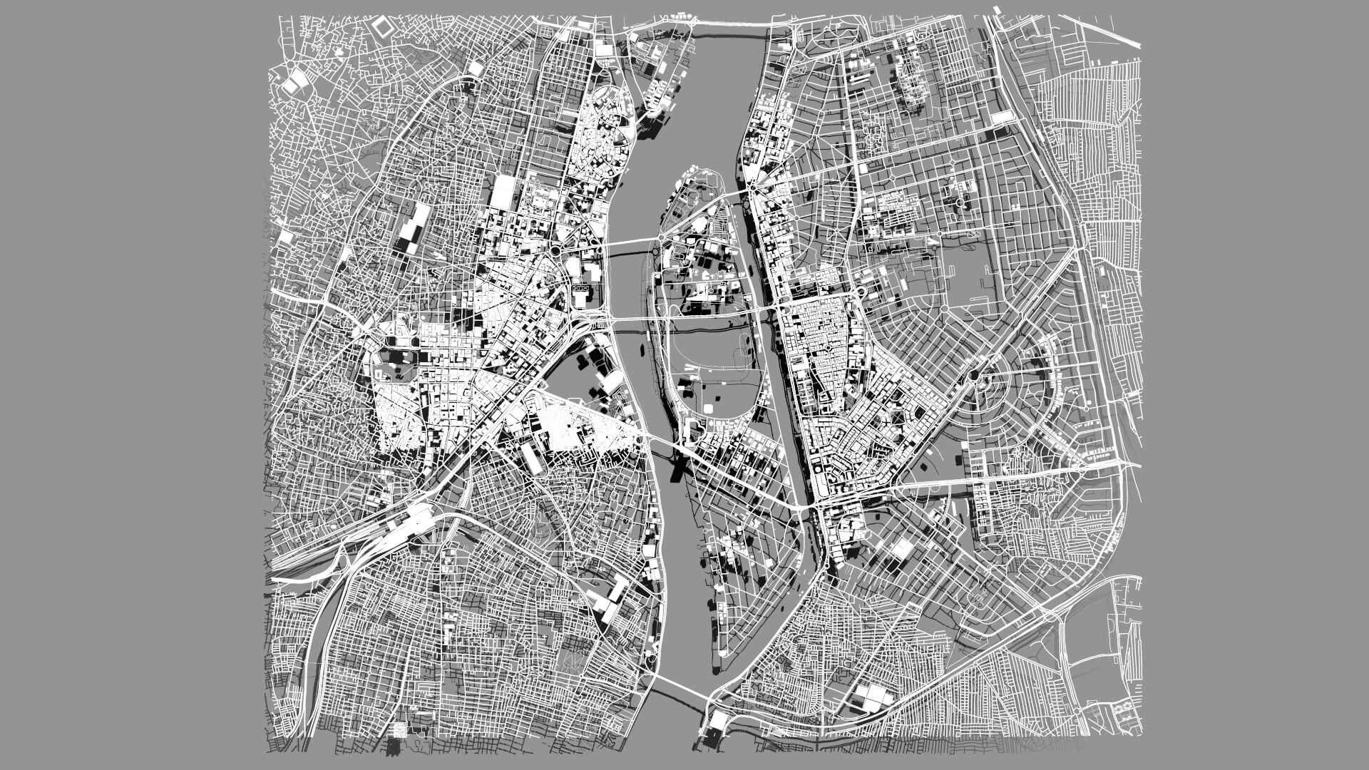 Cityscape Cairo Egypt - 3D Model by clickshop3d