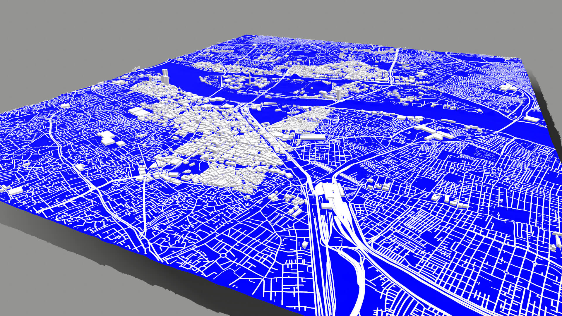 Cityscape Cairo Egypt - 3D Model by clickshop3d