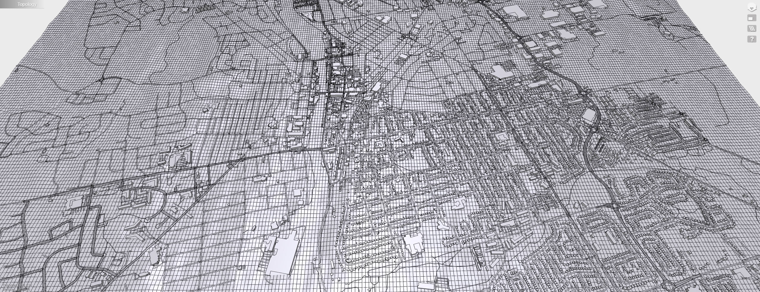 Cityscape Cambridge England - 3D Model by clickshop3d