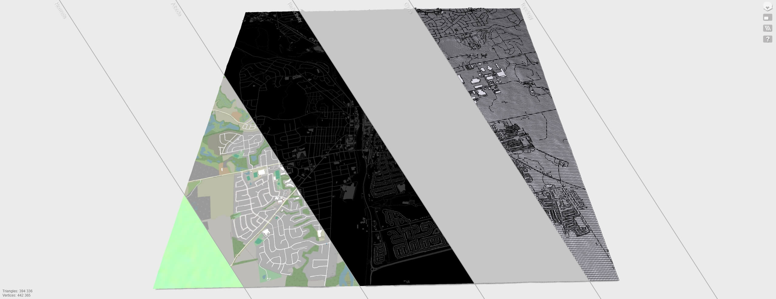 Cityscape Cambridge England - 3D Model by clickshop3d