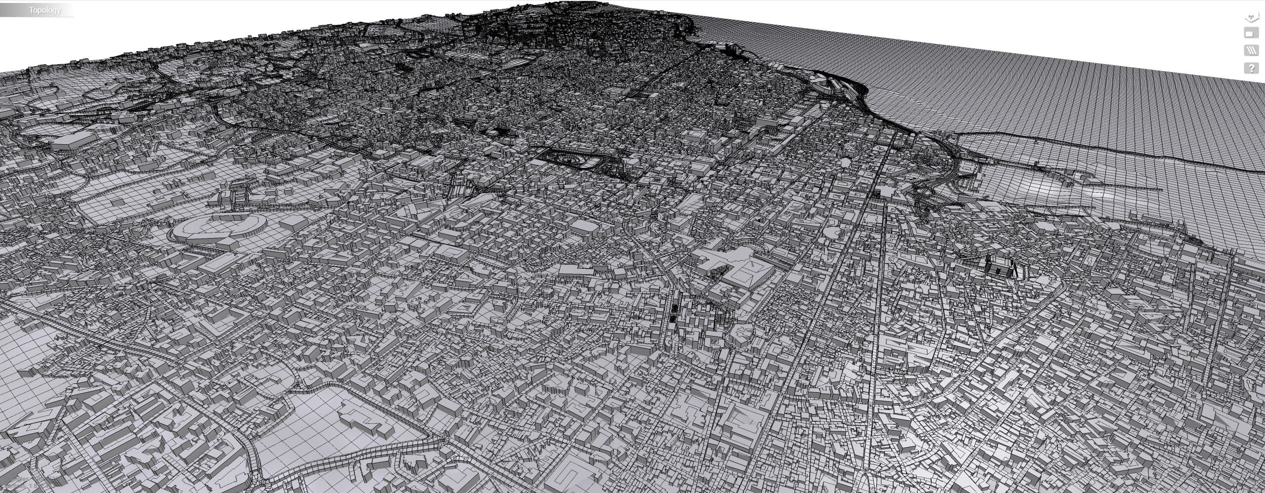 Cityscape Catania Sicily Italy - 3D Model by clickshop3d