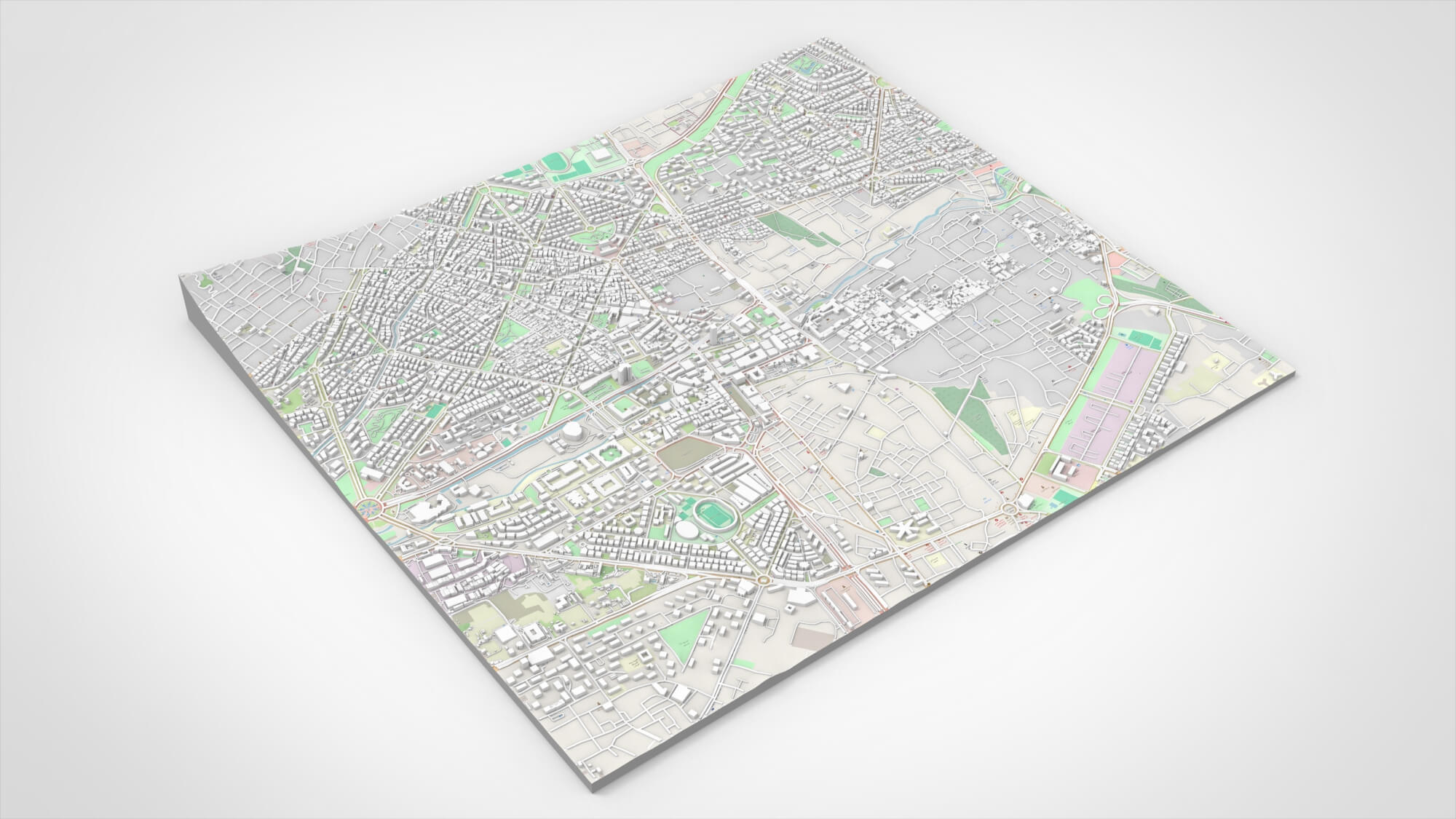 Cityscape Damascus Syria - 3D Model by clickshop3d