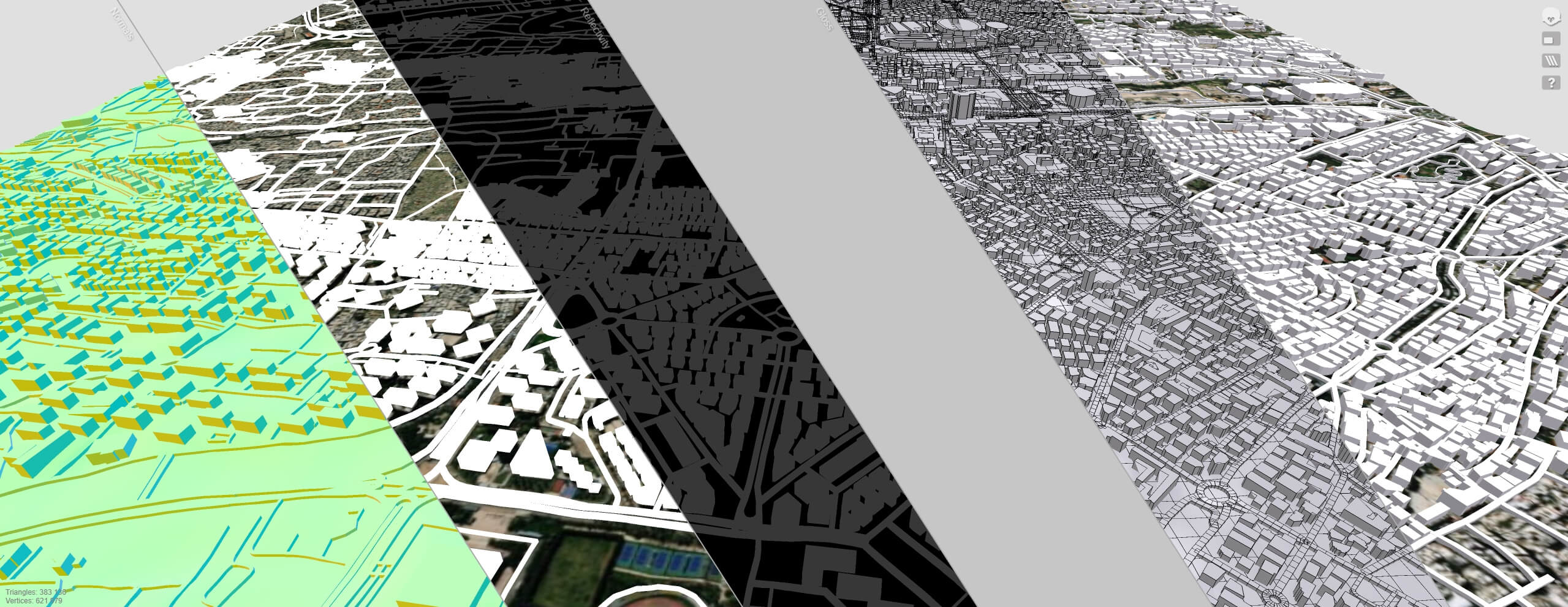 Cityscape Damascus Syria - 3D Model by clickshop3d