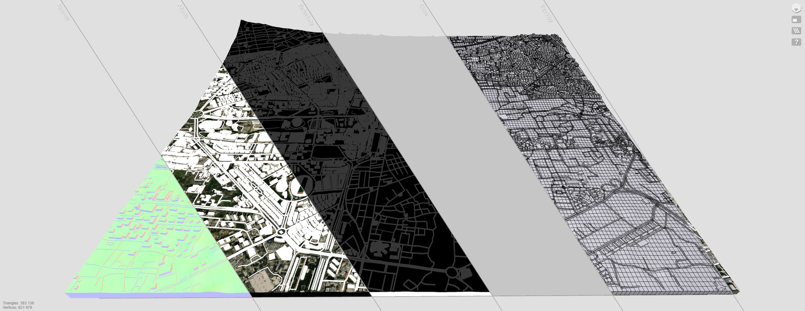 Cityscape Damascus Syria - 3D Model by clickshop3d