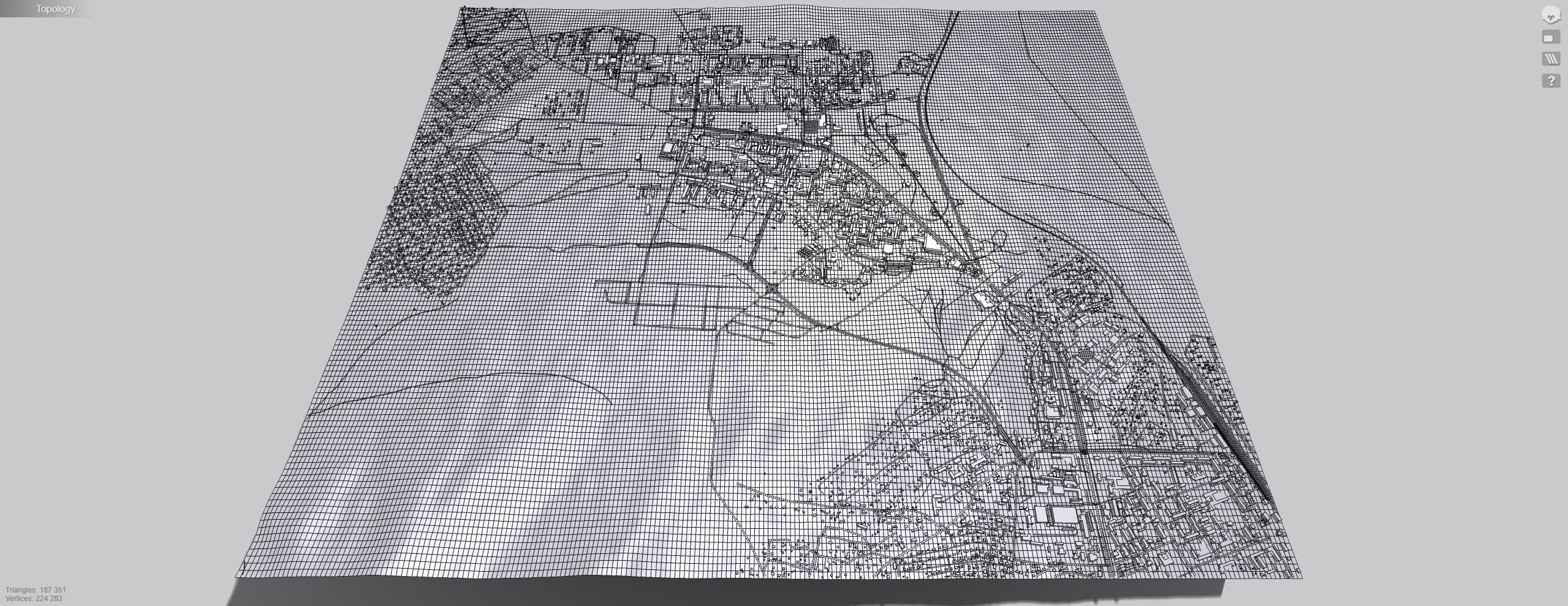 Cityscape Darkhan Mongolia - 3D Model by clickshop3d