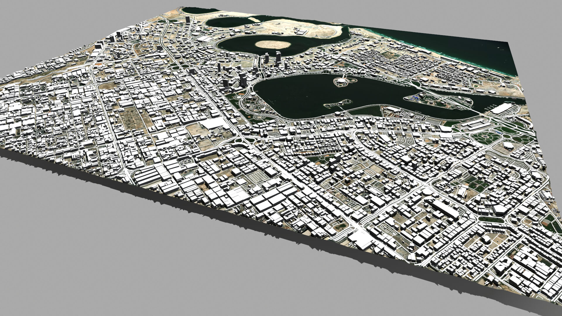 Cityscape Dubai Al Nanda UAE - 3D Model by clickshop3d