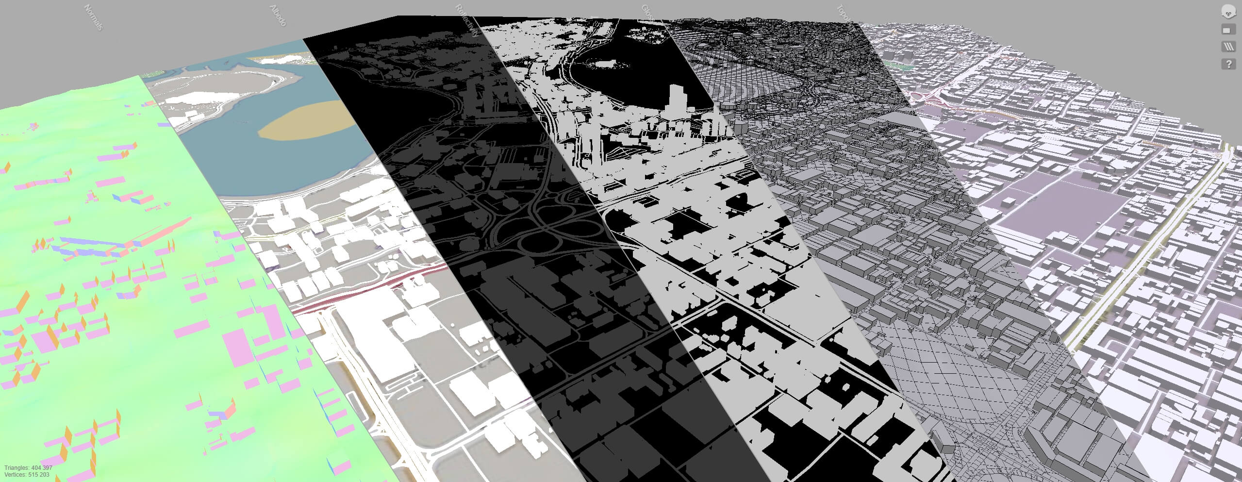 Cityscape Dubai Al Nanda UAE - 3D Model by clickshop3d