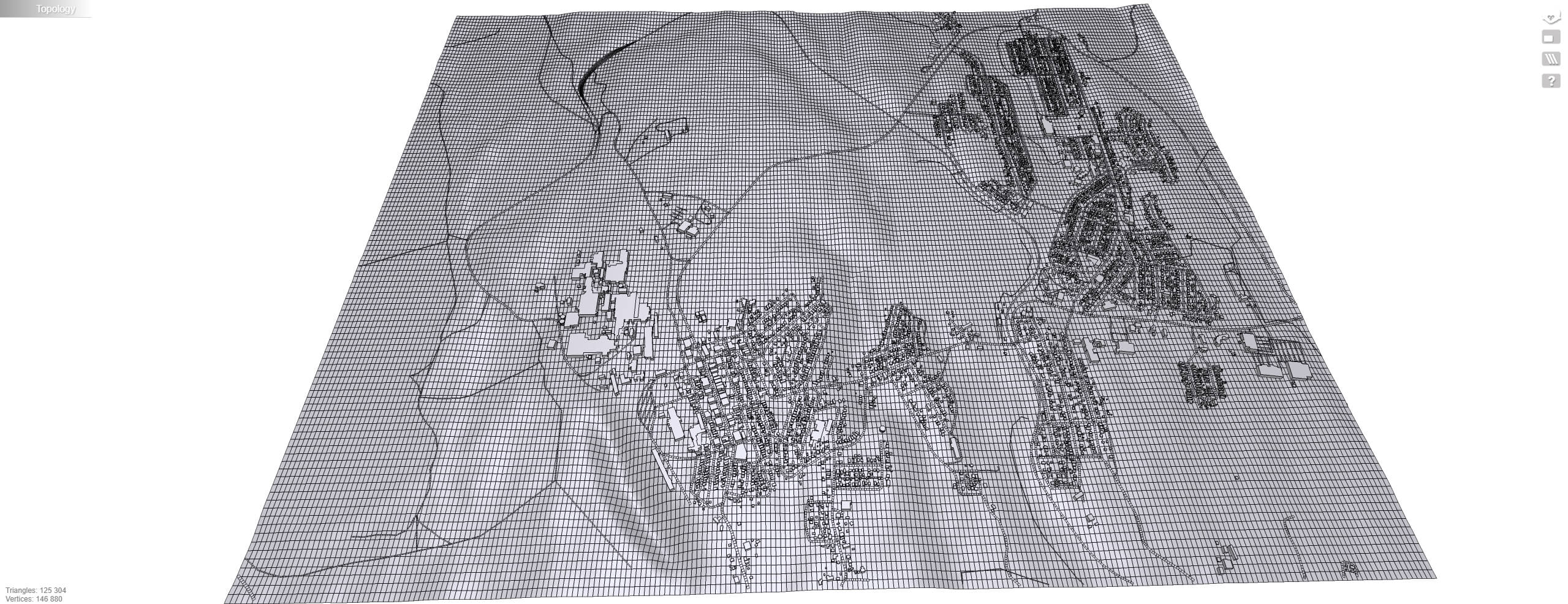 Cityscape Flin Flon Canada - 3D Model by clickshop3d