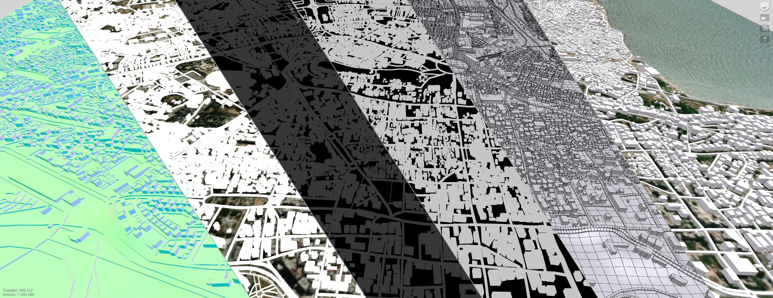 Cityscape Latakia Syria - 3D Model by clickshop3d