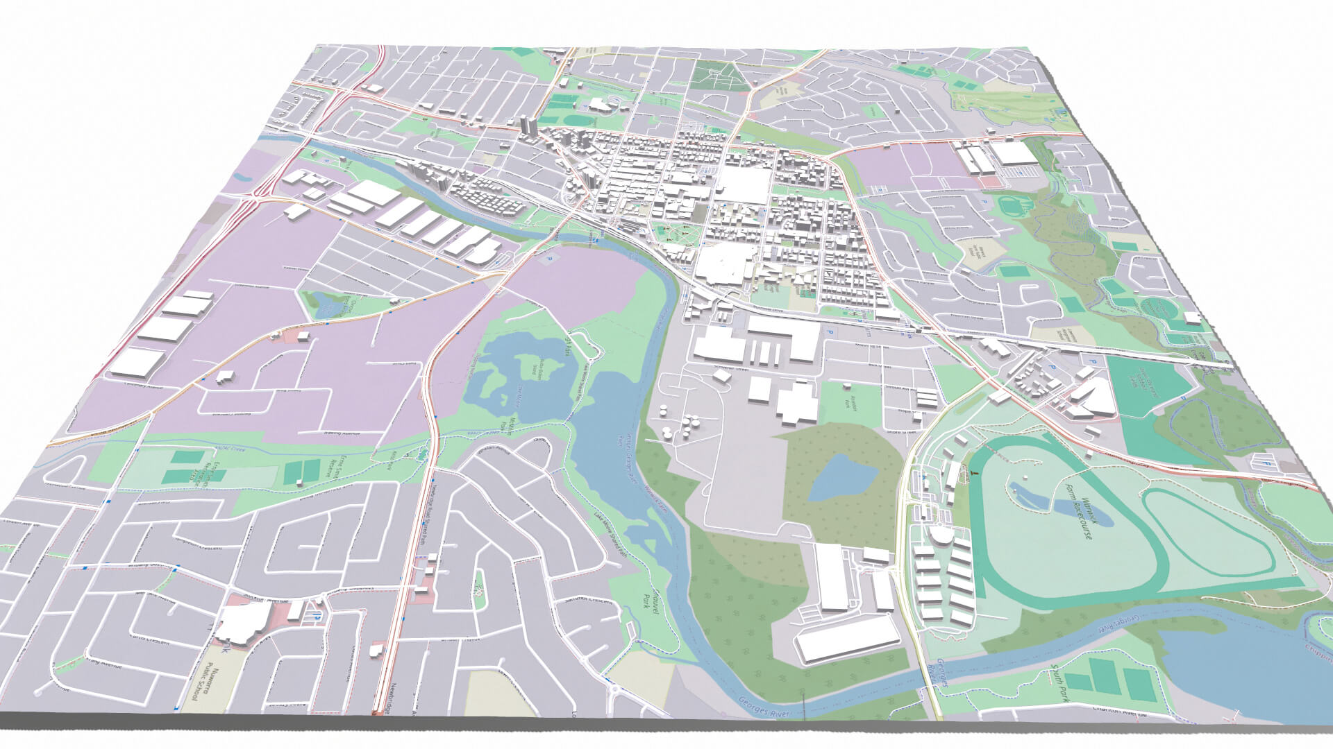 Cityscape Liverpool Sydney - 3D Model by clickshop3d