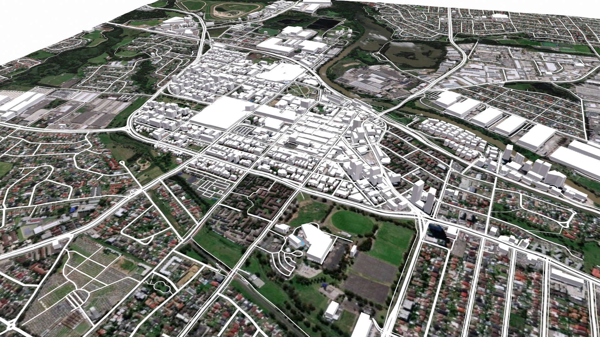 Cityscape Liverpool Sydney - 3D Model by clickshop3d