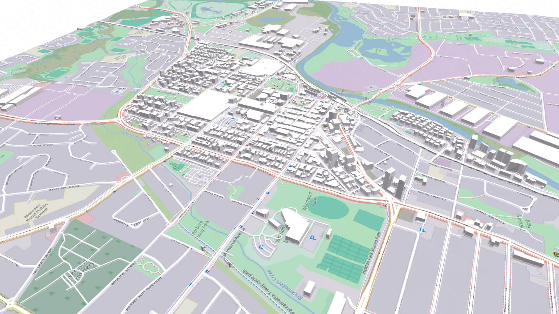 Cityscape Liverpool Sydney - 3D Model by clickshop3d