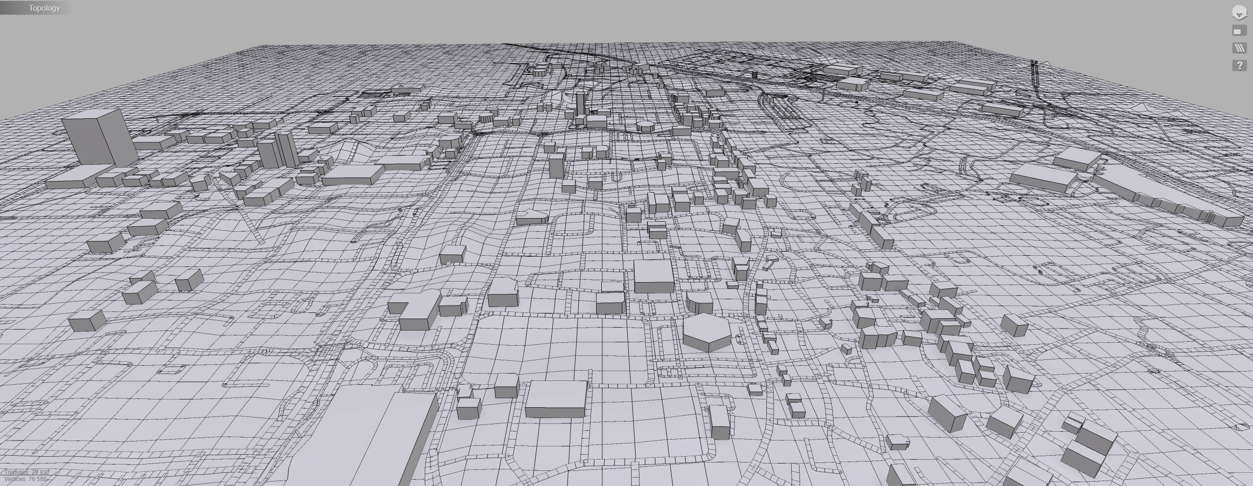 Cityscape Manama Kingdom of Bahrain - 3D Model by clickshop3d