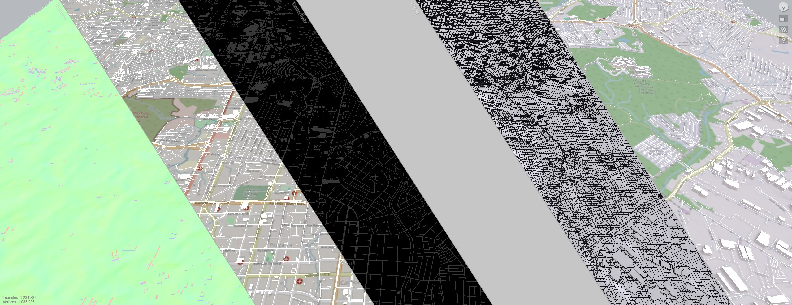 Cityscape Manaus Brazil - 3D Model by clickshop3d